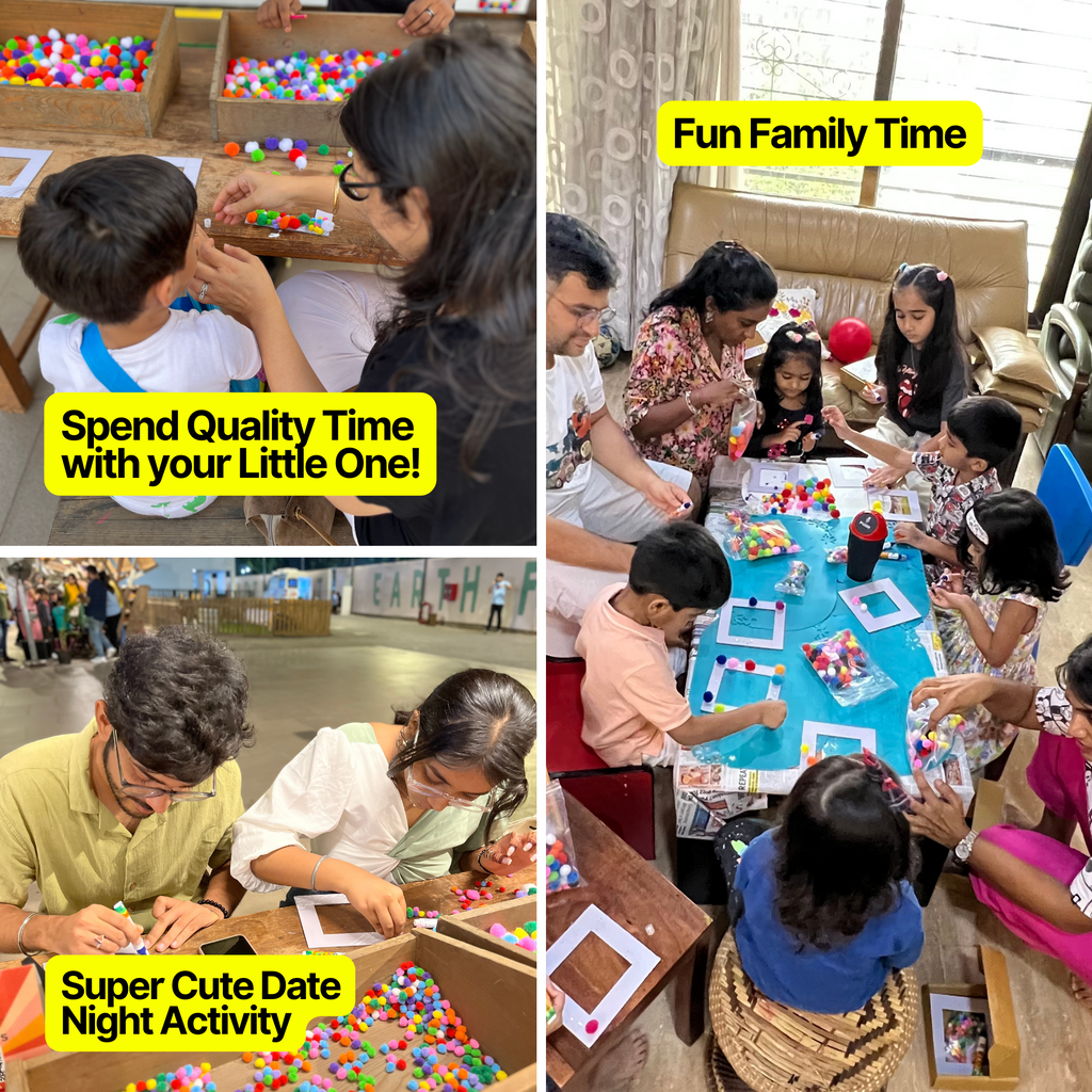 DIY Pom Pom Photo Frame Kit – Bombay Kids Company