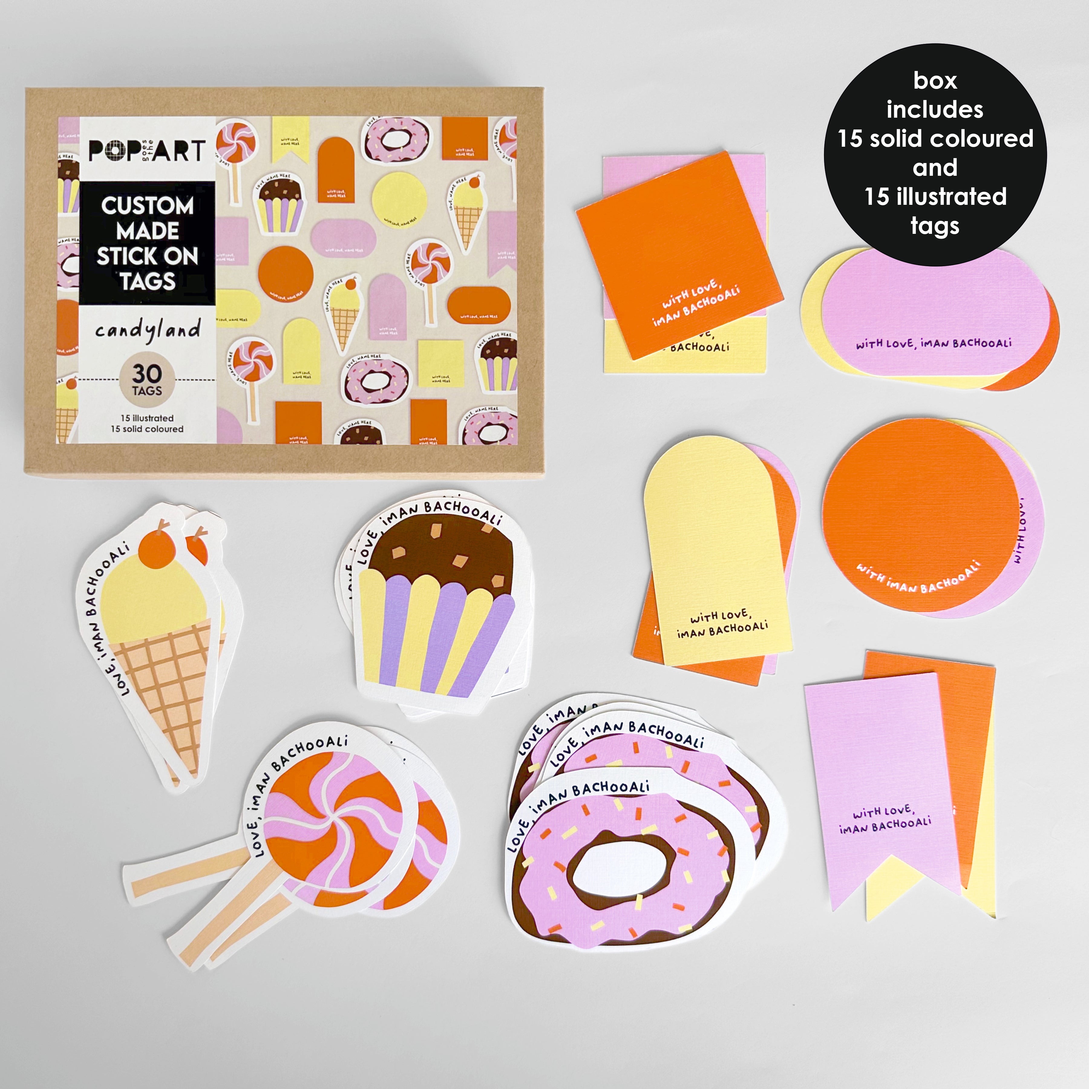 Stick On Tags | Candyland – Bombay Kids Company