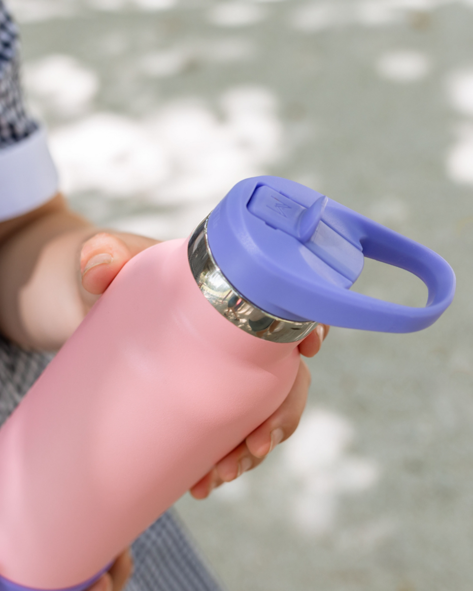 MontiiCo Drink Bottle Lid - Sipper 2.0 Grape with Straw – Bombay Kids ...