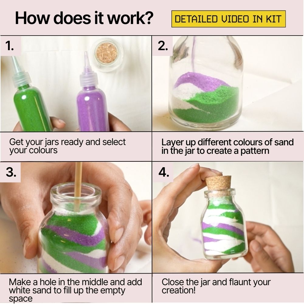 DIY Sand Art Kit – Bombay Kids Company