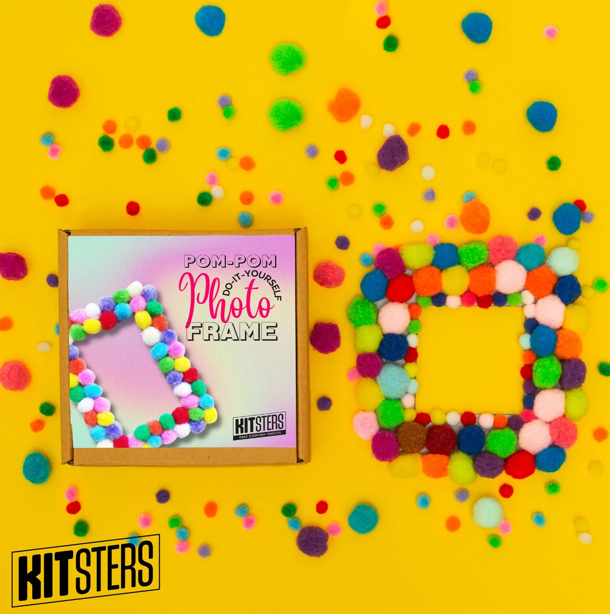 DIY Pom Pom Photo Frame Kit – Bombay Kids Company